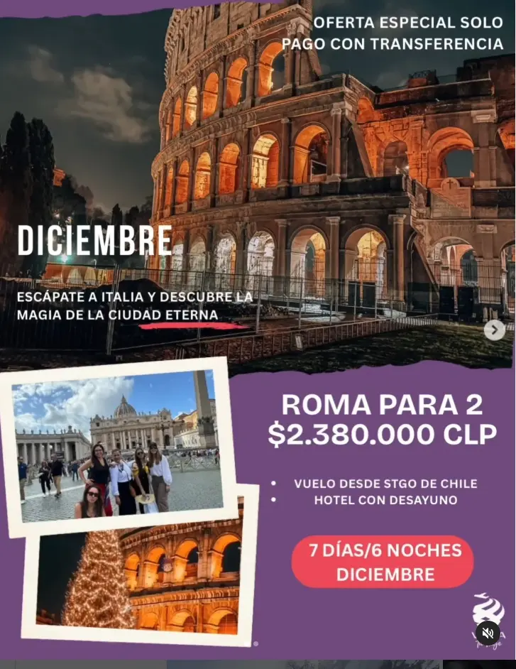Viaje a Roma para dos | Viaja tu Viaje